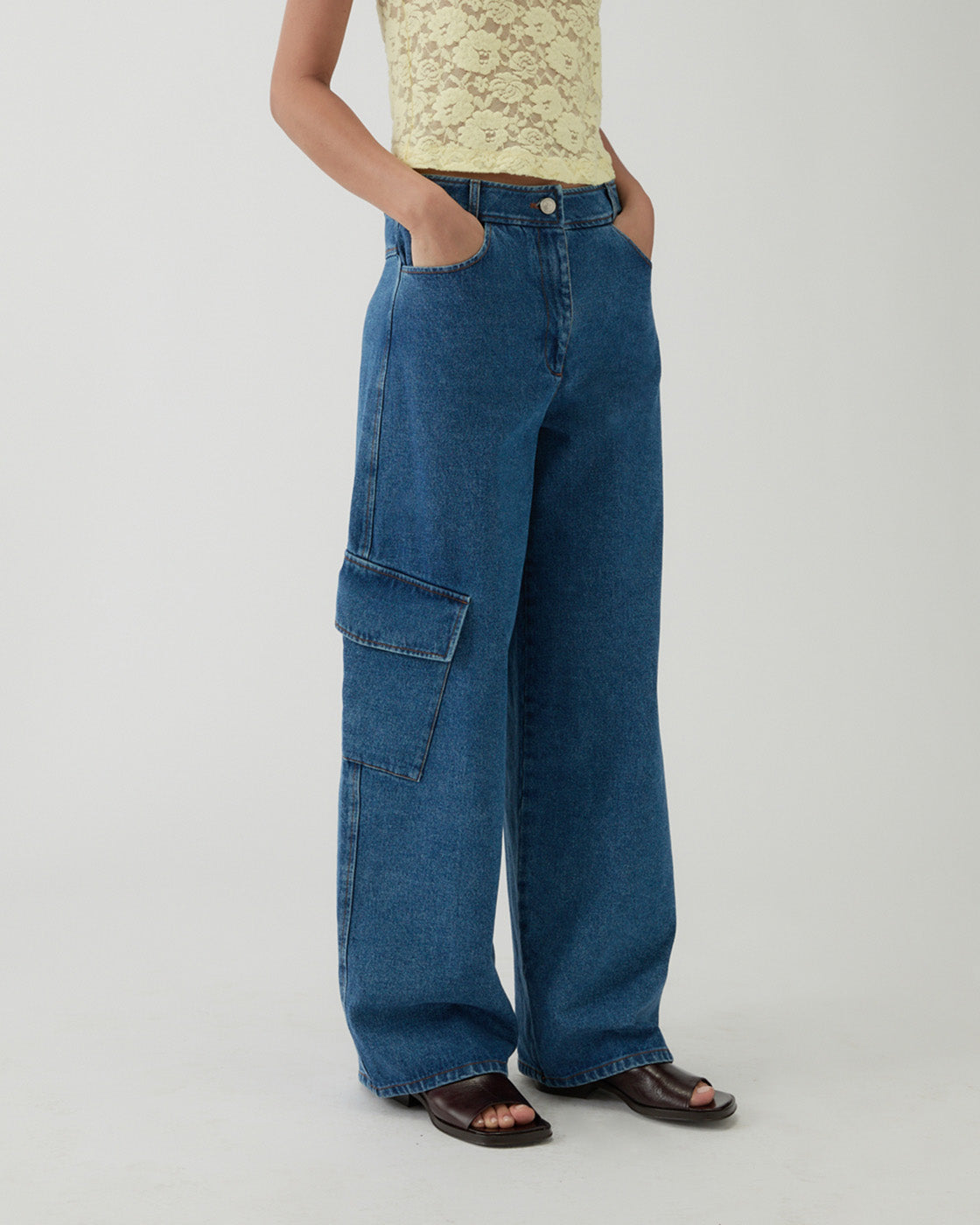 Emery Jeans Organic Cotton Denim Blue – REJINA PYO